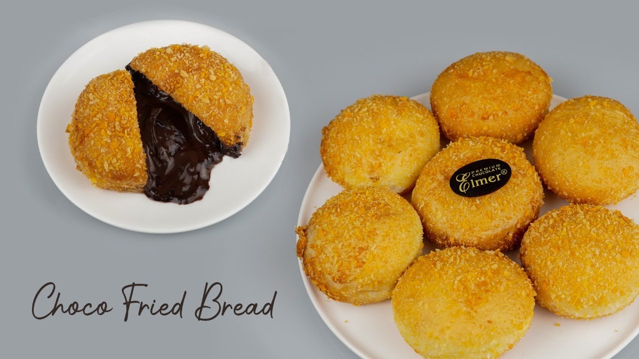CHOCO FRIED BREAD | Roti Goreng Cokelat Lumer | Ide Jualan Mudah dan ...