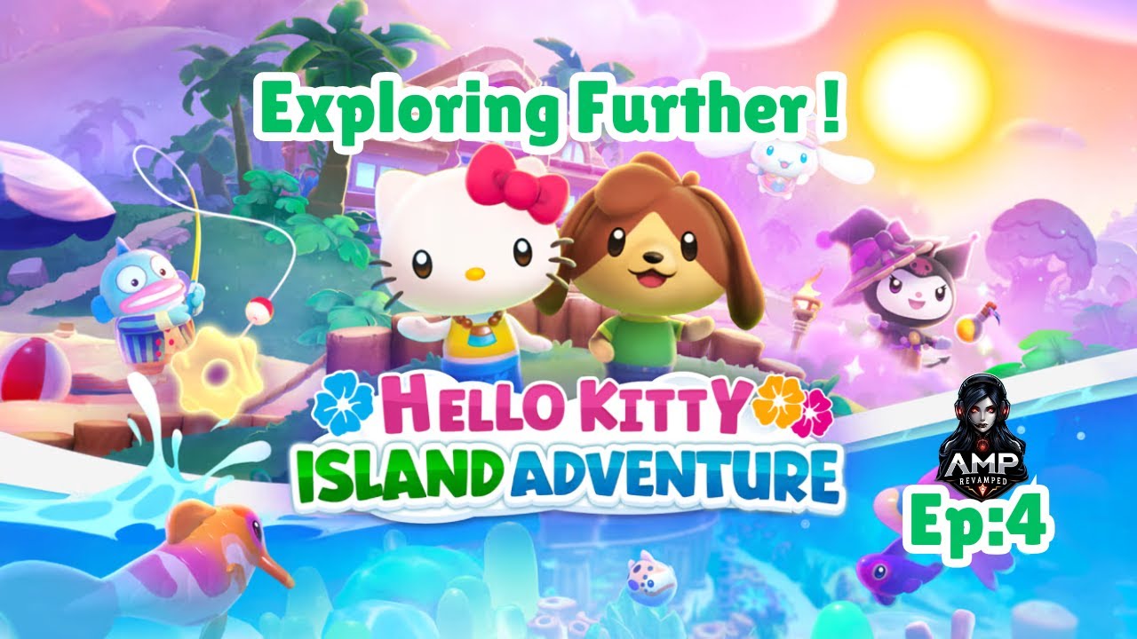 Exploring Further! / COZY CASUAL..Let's Play....Hello Kitty Island ...