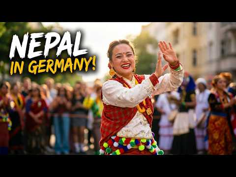NEPAL: Beautiful Flute & Madal Beats Live in Germany! 🎶🔥