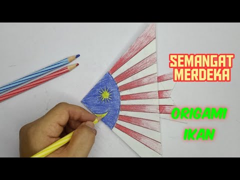 origami merdeka - YouTube