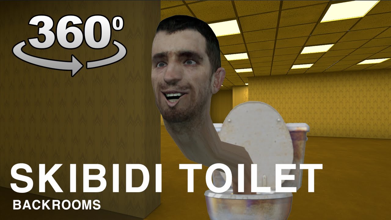 360° VR Backrooms - Skibidi Toilet - YouTube