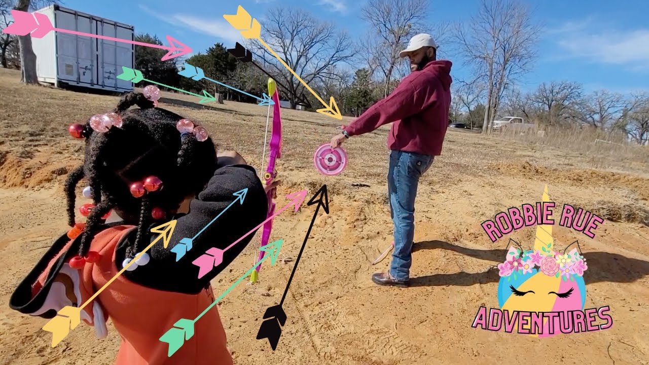 Bow and Arrow Challenge | Robbie Rue Adventures - YouTube
