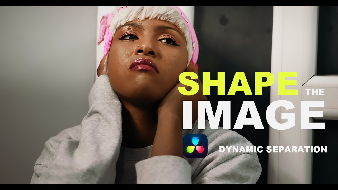 How to shape your image with custom curve on Davinci Resolve - YouTube