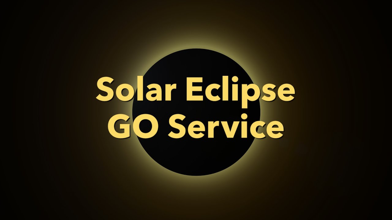 Take GO to watch the solar eclipse in Hamilton and Niagara - YouTube