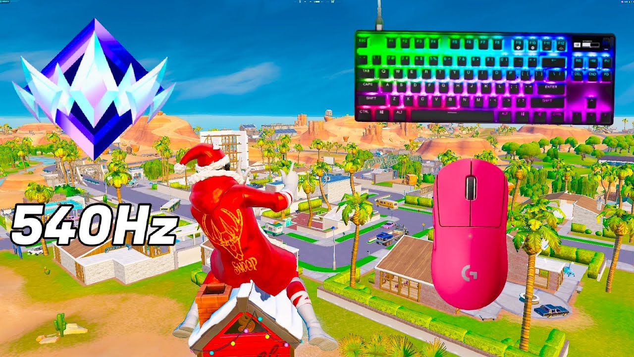 SteelSeries Apex Pro TKL ASMR 😴 Fortnite OG Ranked Reload 🏆 Satisfying ...