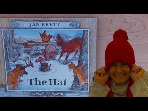 Winter Book: The Hat by Jan Brett - YouTube