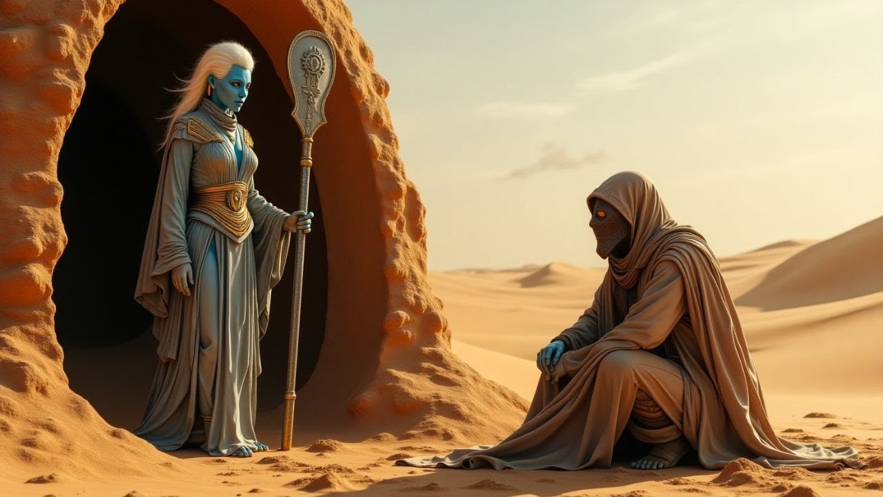 She Fled the Sandstorm—And Found a Human Hidden in the Ruins | HFY Sci ...