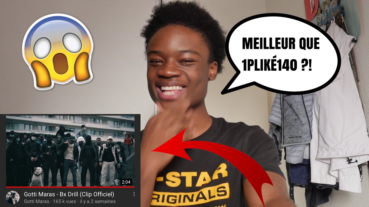 Gotti Maras - Bx Drill (Clip Officiel) REACTION (choqué il est fort ...