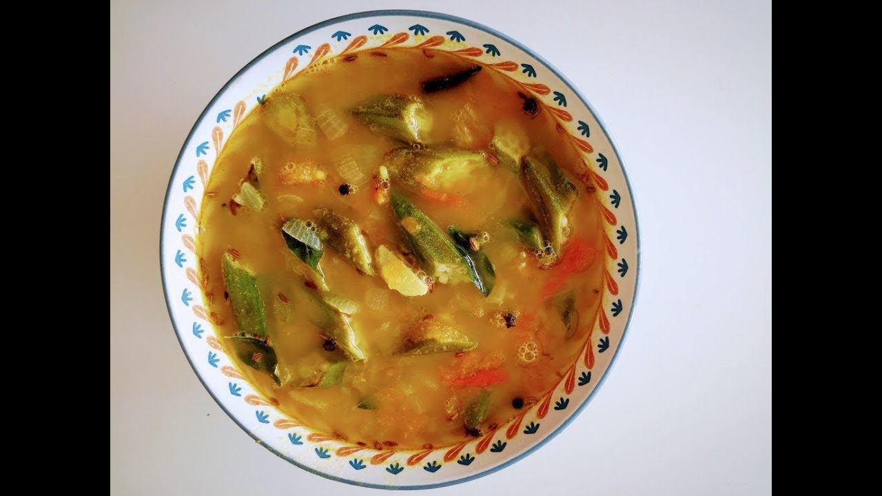 Vendaikkai Soup/வெண்டைக்காய் சூப்/Bindi Soup/Lady’s finger Soup - YouTube