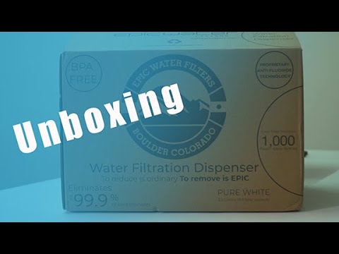 Epic water filtration dispenser - YouTube