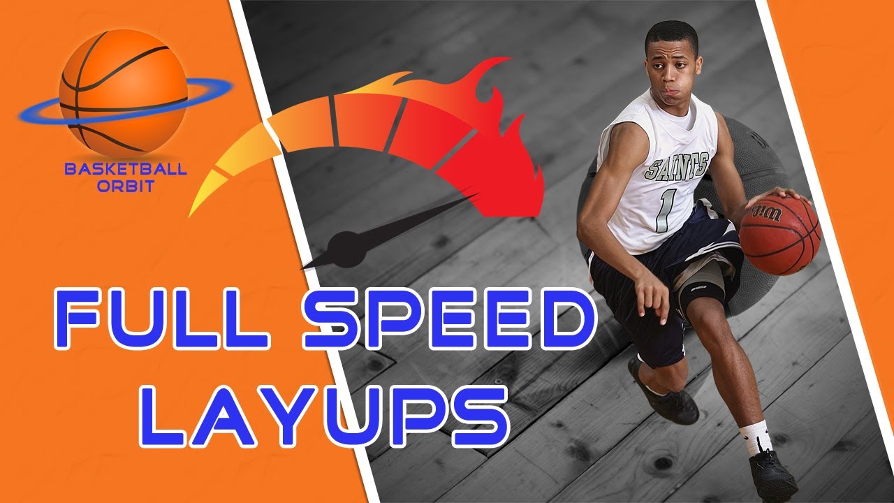 Finish under Pressure! 3 Full Speed Layup Drills Basketball - YouTube