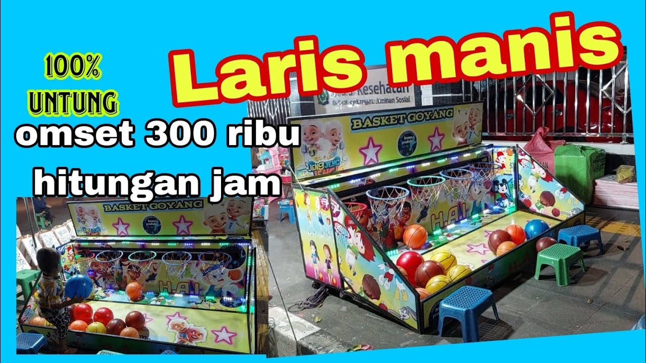 ide bisnis 🔴 rental permainan anak pasar malam | sewa permainan taman ...