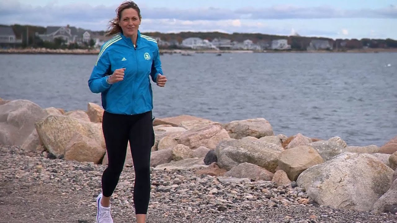 Running habit helped Massachusetts mom when she needed it most - YouTube