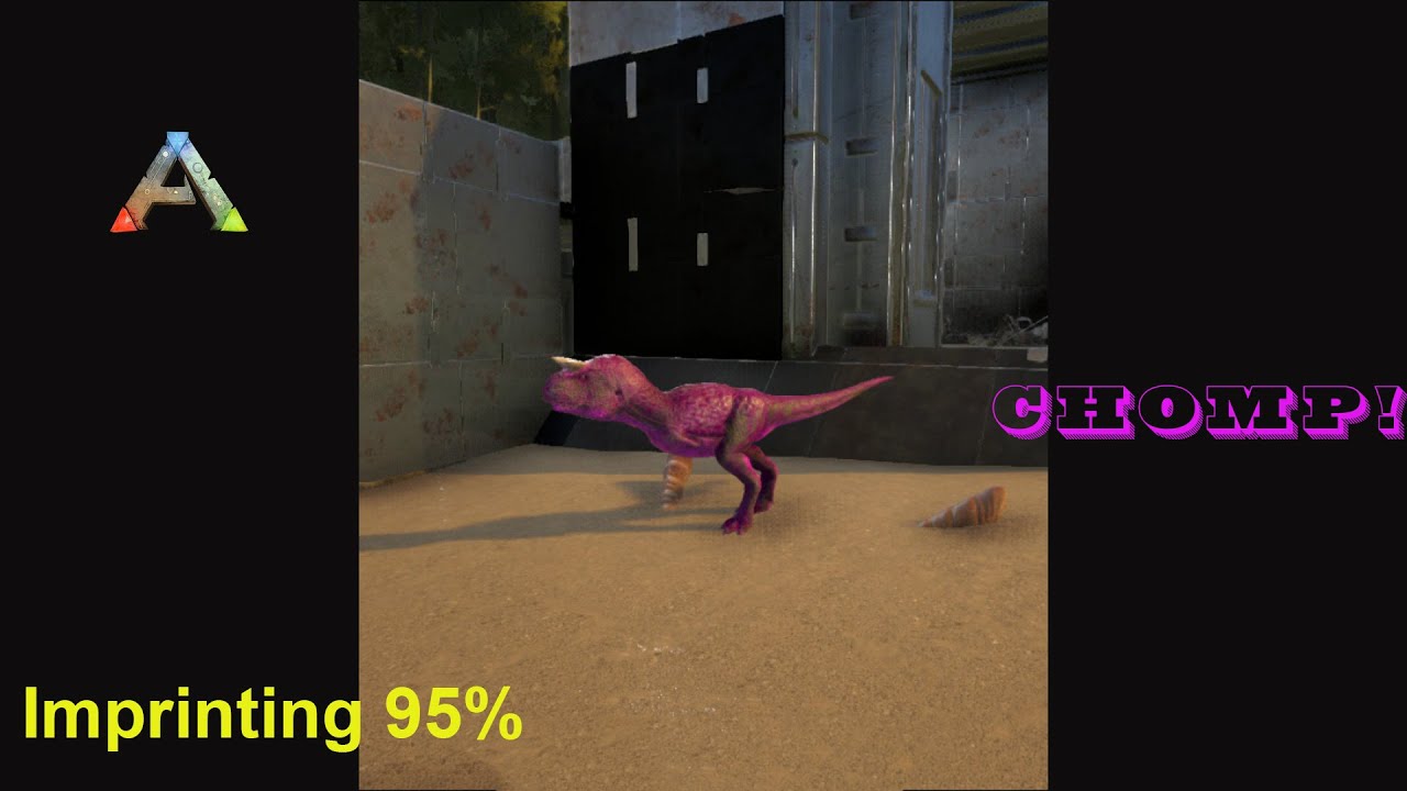 Baby Dino Imprinting (Ark Survival Evolved)(Xbox One) - YouTube