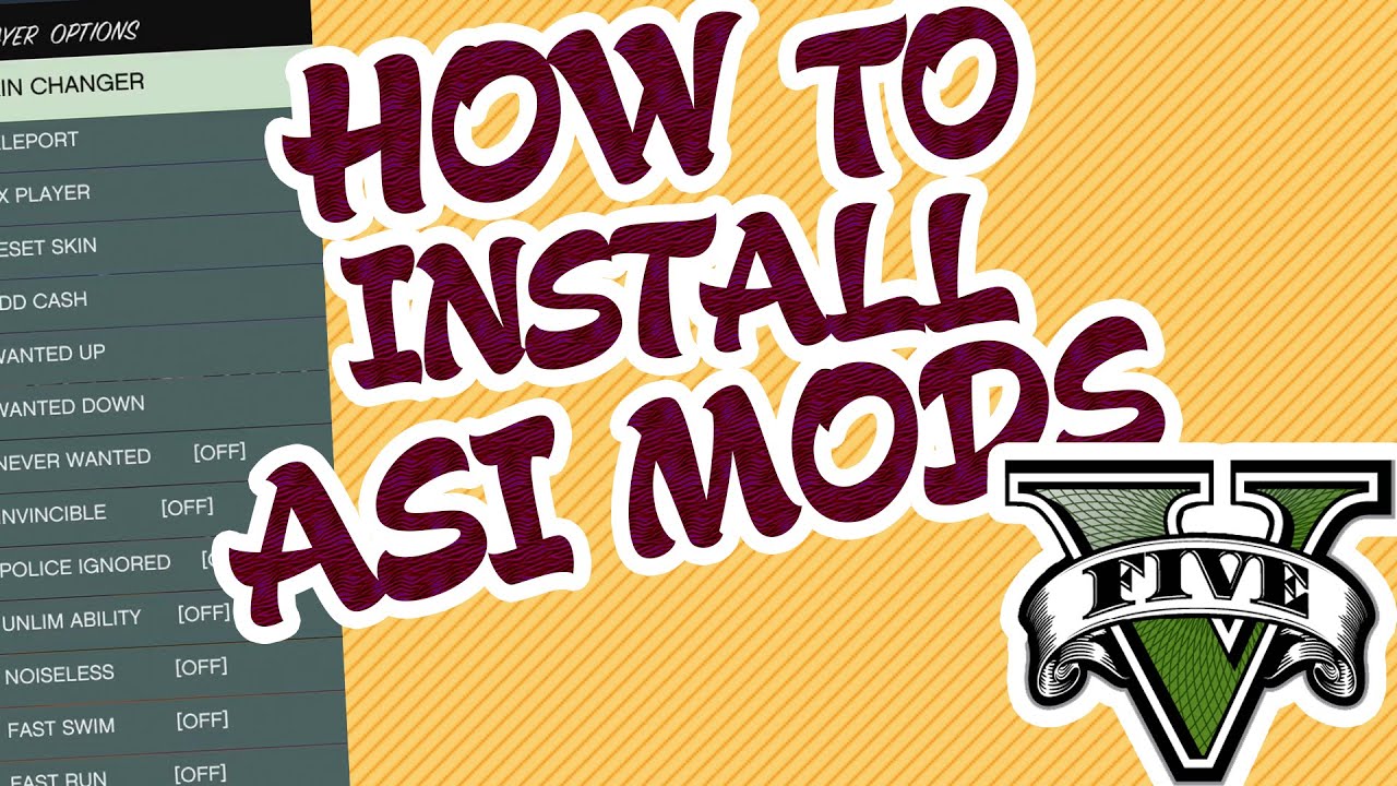 How To Install Mods on Grand Theft Auto V For PC - YouTube