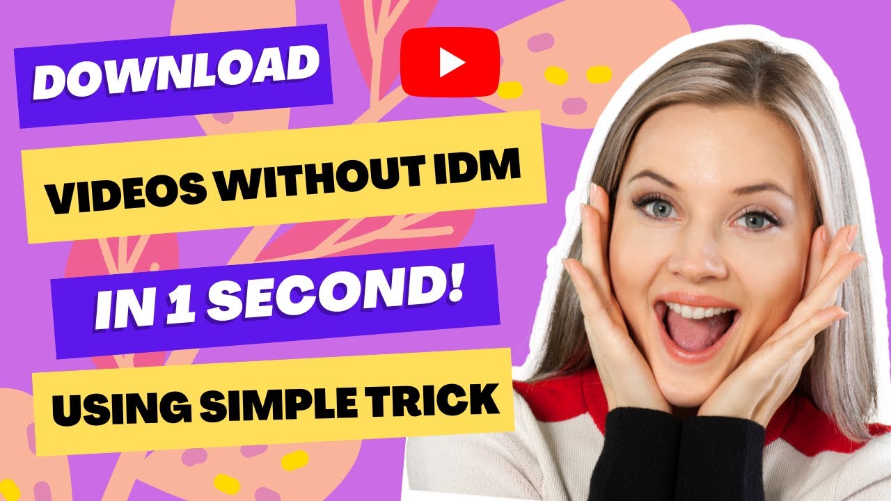 How to Download Youtube video without idm | DO you Know - YouTube