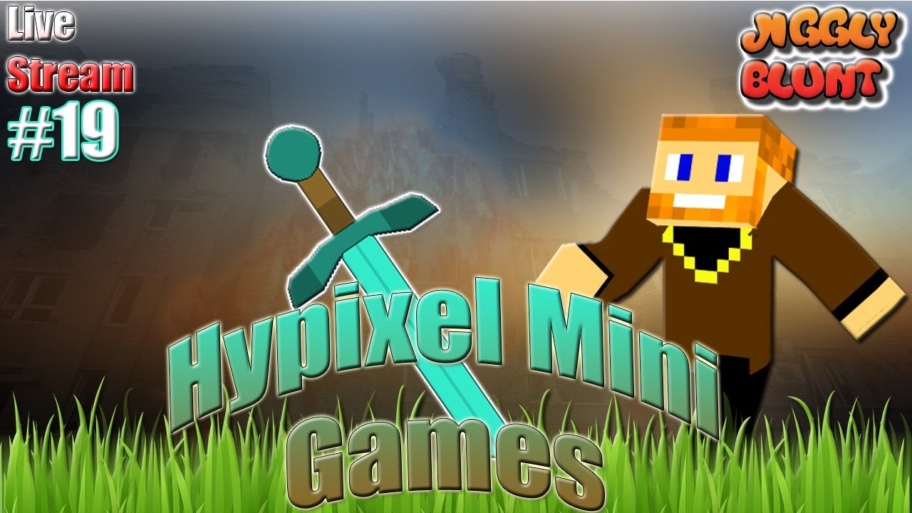 Hypixel Mini Games | Live Stream Minecraft | #19 - YouTube