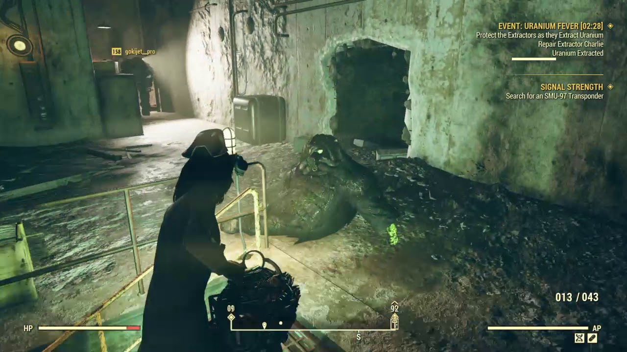 Fallout 76 爆炸電漿機槍示範 Explosive Gatling Plasma Demo - YouTube