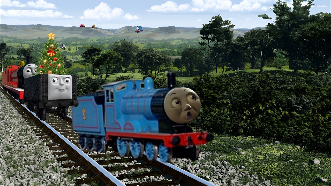 My own custom crash: Edward and the Christmas tree - YouTube