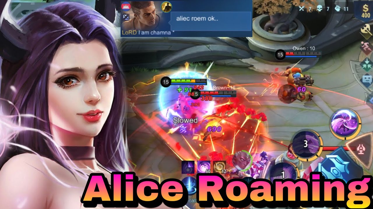 ALICE ROAMING!!! TOP GLOBAL ALICE FULL GAMEPLAY | ALICE BET BUILD 2021 ...