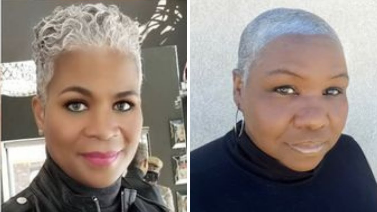 NATURAL SILVER SISTERS ROCKING BEAUTIFUL SHORT HAIRSTYLES AND HAIRCUT ...