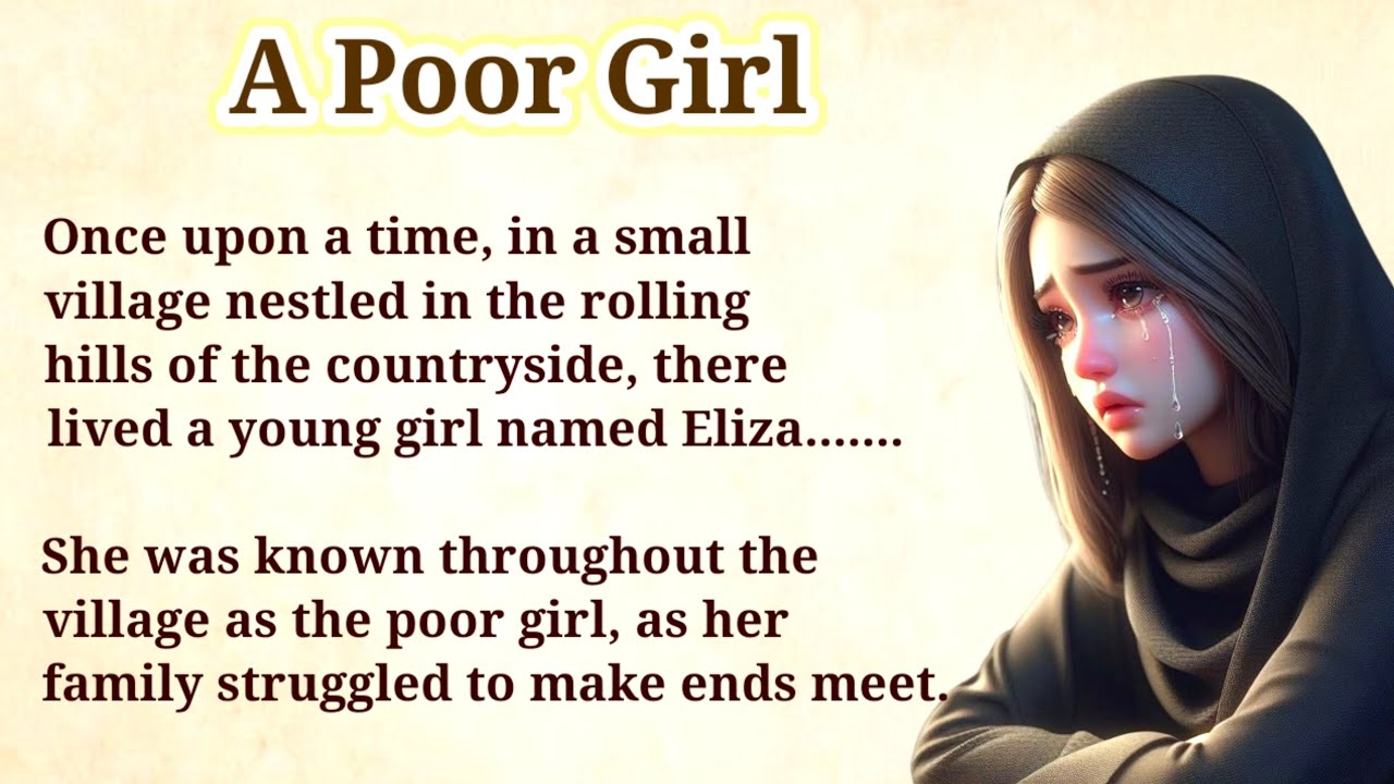A Poor Girl Story || 💥 a very interesting story | Learn English Through ...