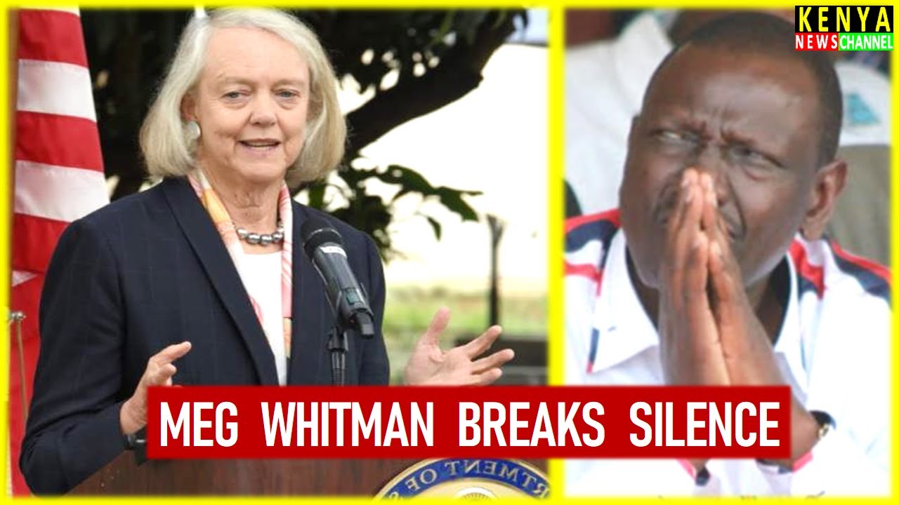 US Ambassador Meg Whitman finally speaks on Kenya Protests - Listen ...
