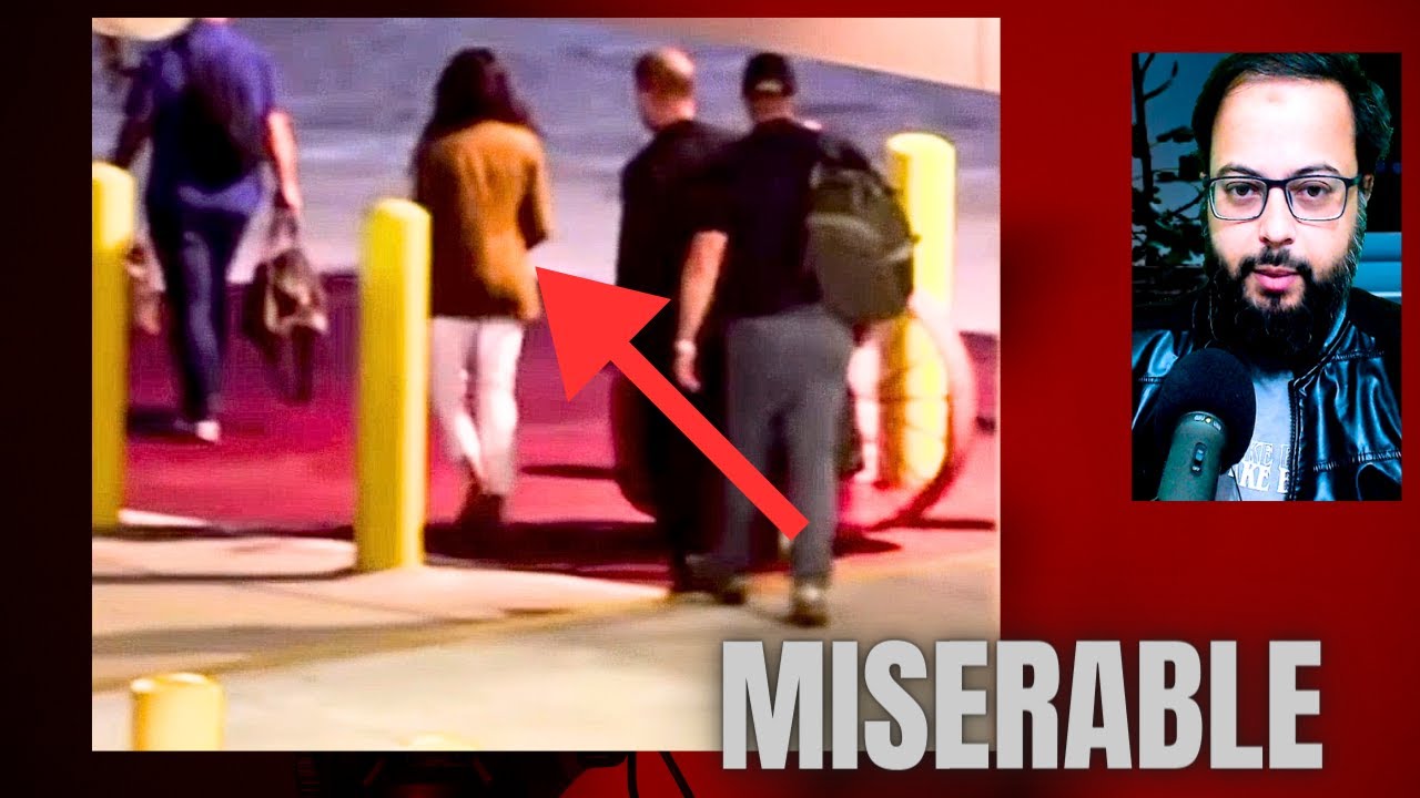 Meghan Harry Look Miserable as they arrive In Los Angeles - YouTube
