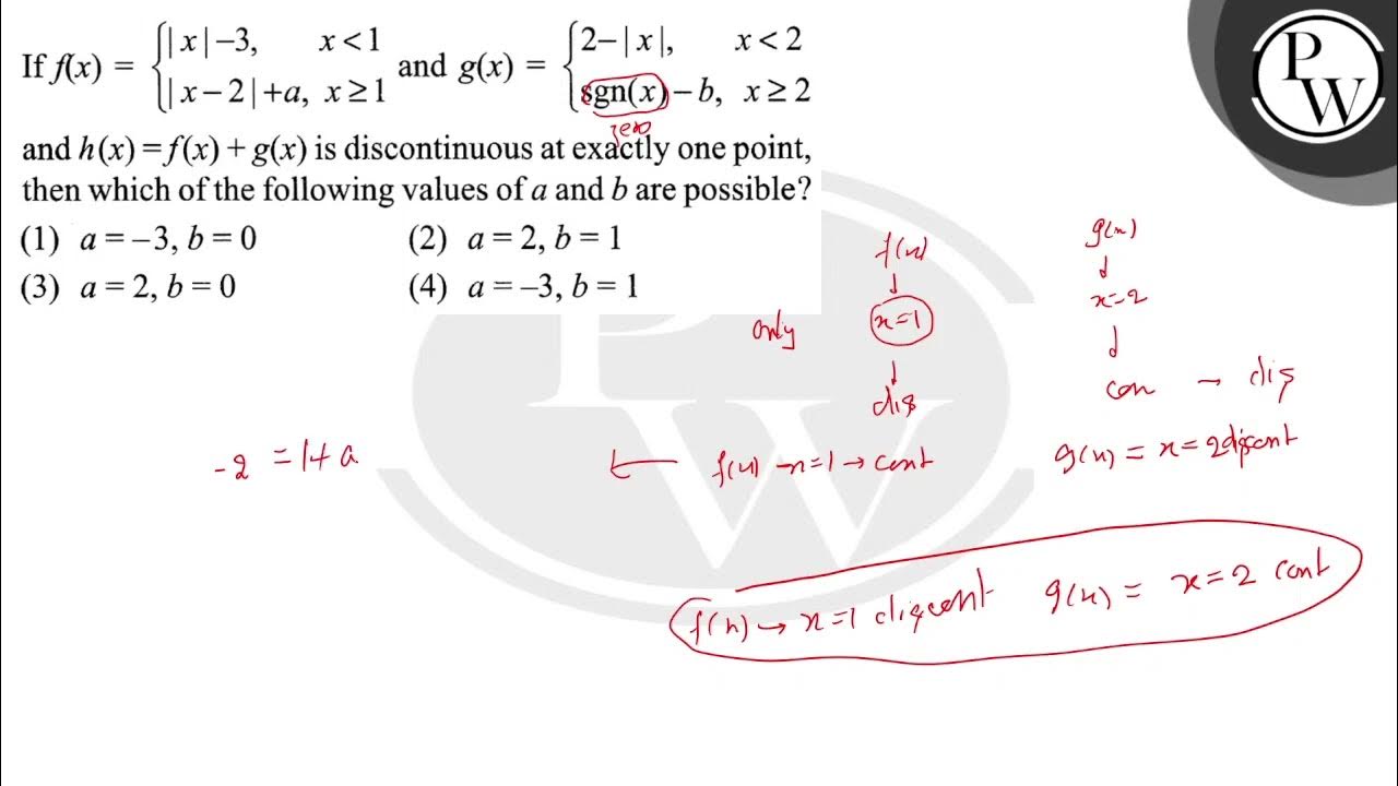 If \( f(x)=\left\{\begin{array}{ll}|x|-3, & x1 \\ |x-2|+a, & x \geq 1\end{array}\right. \) and ...