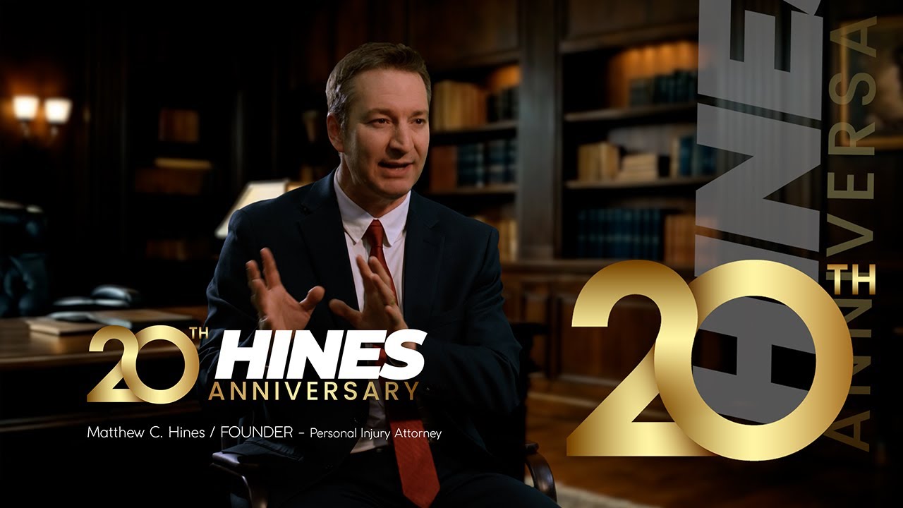 Matt Hines - 20th Anniversary Hines Law Firm - YouTube