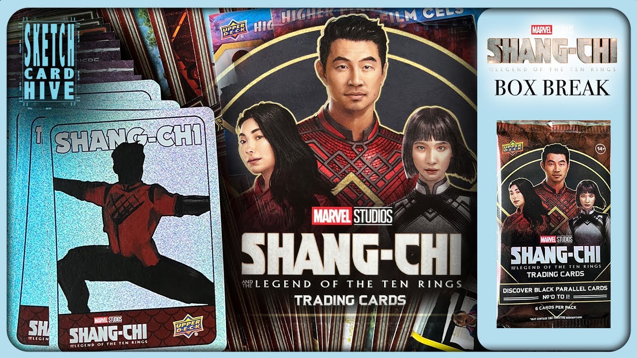 Shang Chi Trading Cards - Box Break - YouTube