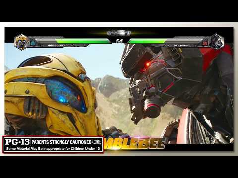 Bumblebee vs Blitzwing with Healthbars | Concept Gameplay Video