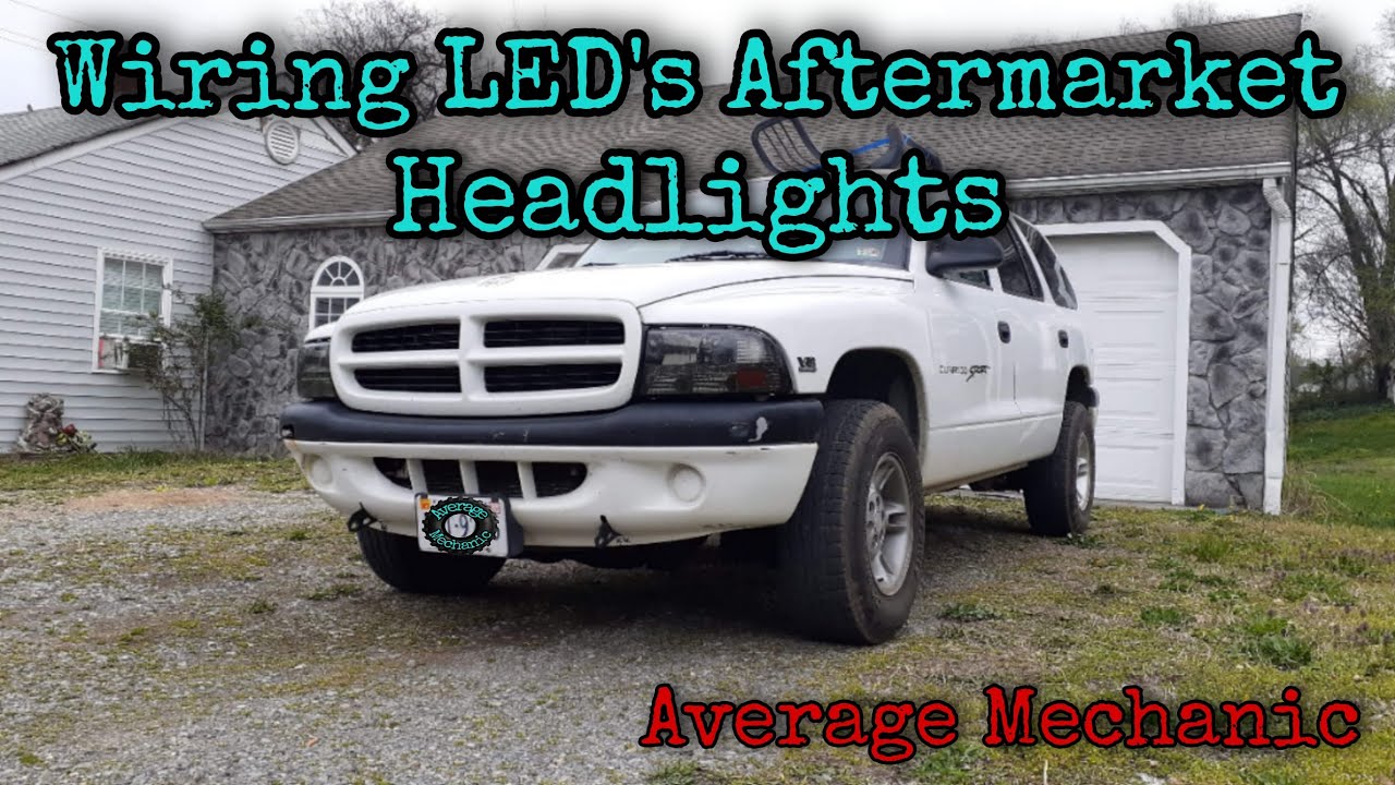 Installing Aftermarket LED Headlight Assembly (1st Gen Durango and ...