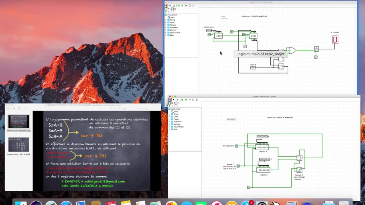 Logisim Project - YouTube