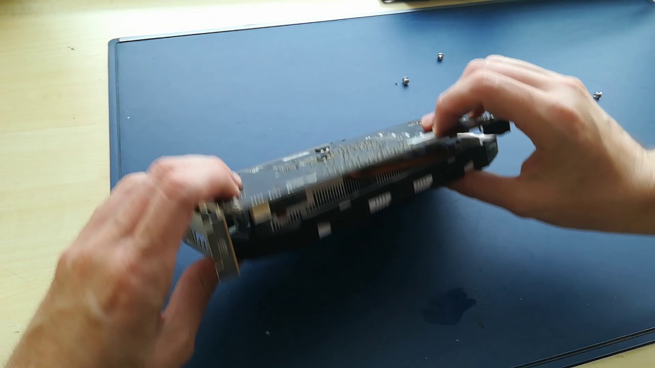 Grafikkarte backen im Backofen - Zerlegung und Reparatur / bake the ...