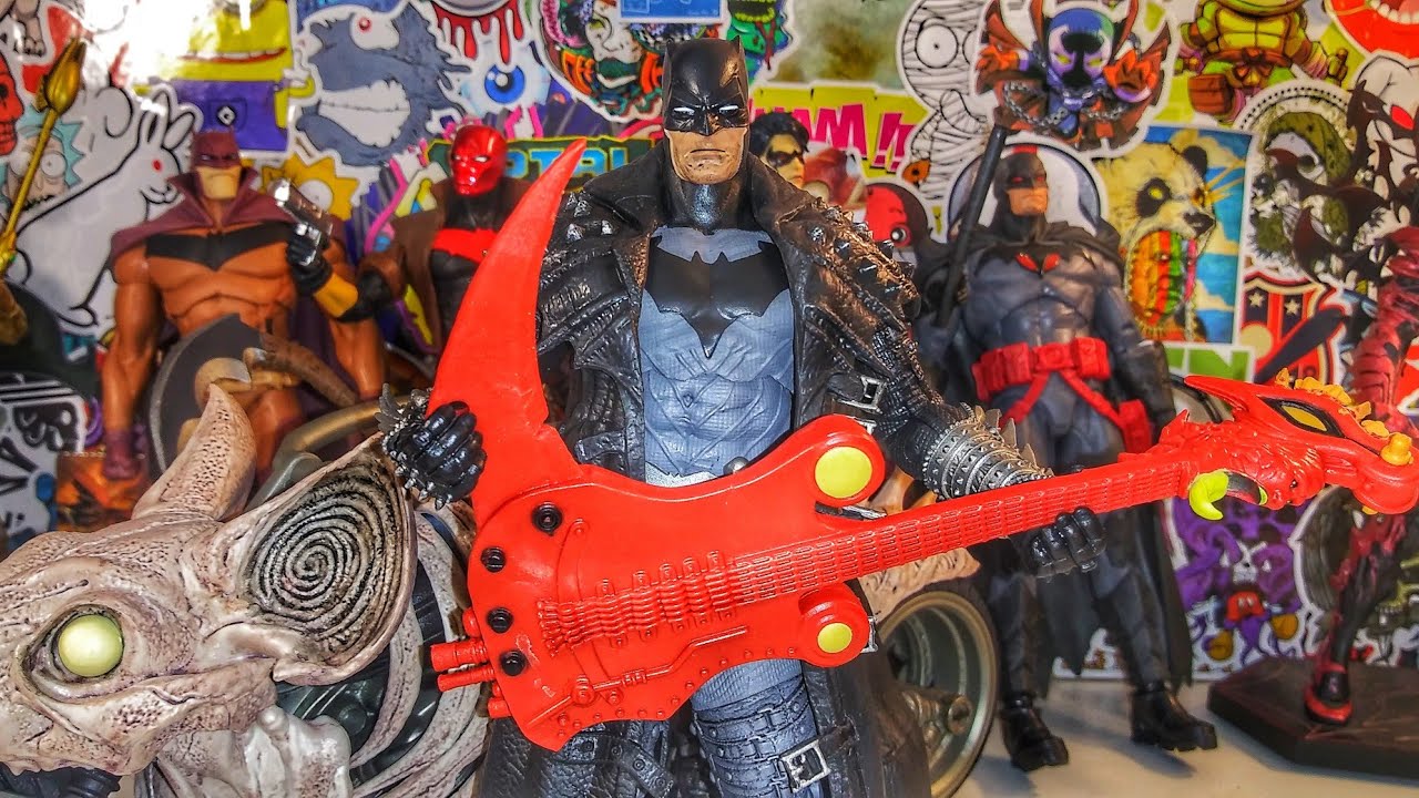 DEATH METAL BATMAN 🔻DARK FATHER WAVE MCFARLANE. COMPARISON REVIEW ...