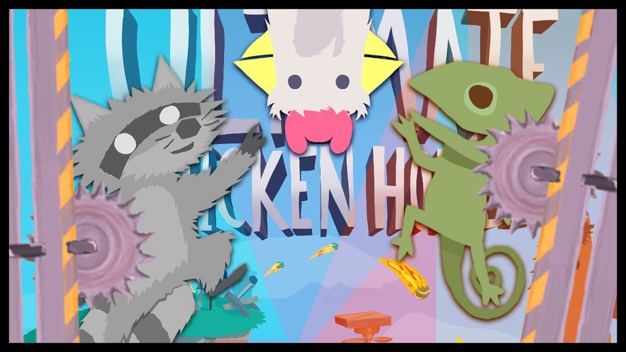 ZABAWY NA FARMIE ( ͡° ͜ʖ ͡° ) | Ultimate Chicken Horse (/w Eleven, Weza ...