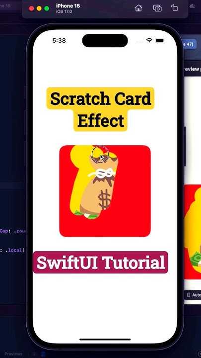 Scratch Card Effect Swiftui Tutorial Ios Swiftui Programming Swift