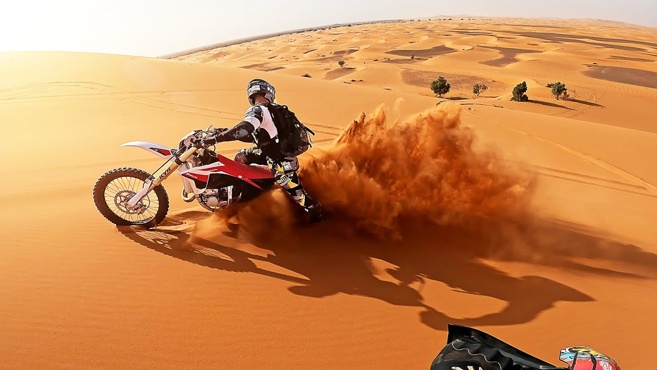 FIRST TIME RIDING IN THE DESERT | KTM EXC 300 - YouTube