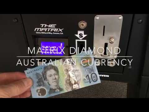 Matrix Bill Acceptor For Australian Currency - YouTube