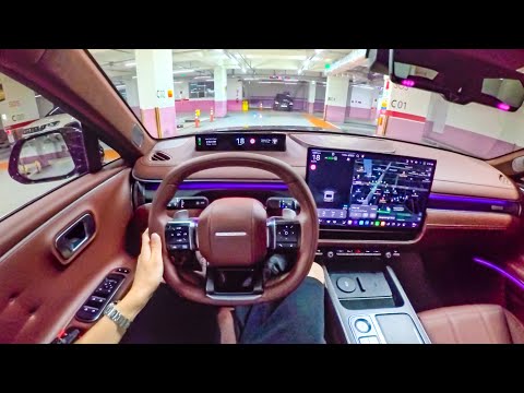 2027 Hyundai Grandeur (Azera) POV Night Drive - PLEOS Connect at Night