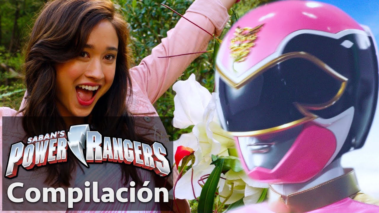 Power Rangers en Español de España | Historia del Megaforce Ranger Rosa ...