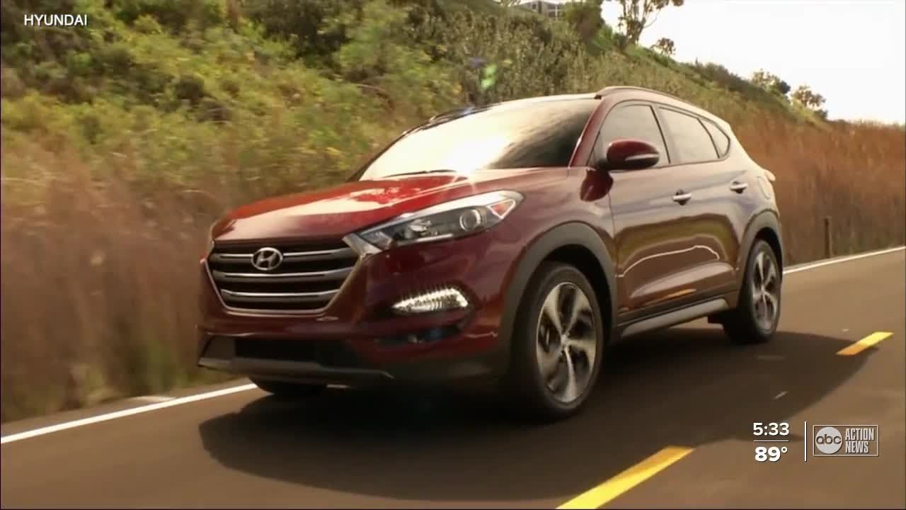 Hyundai recalls nearly 100,000 SUVs, sedans over engine fire risk - YouTube