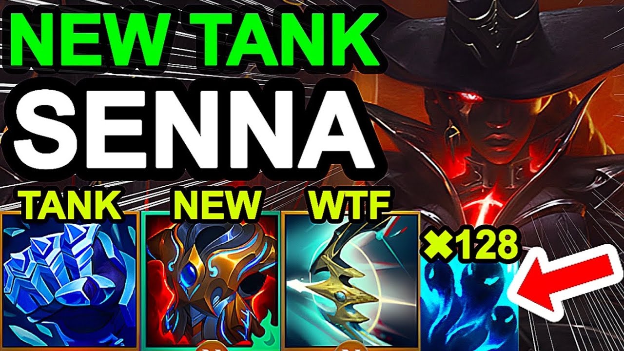 Wild Rift China Senna Support - New Super Tank Senna Build Runes - High ...