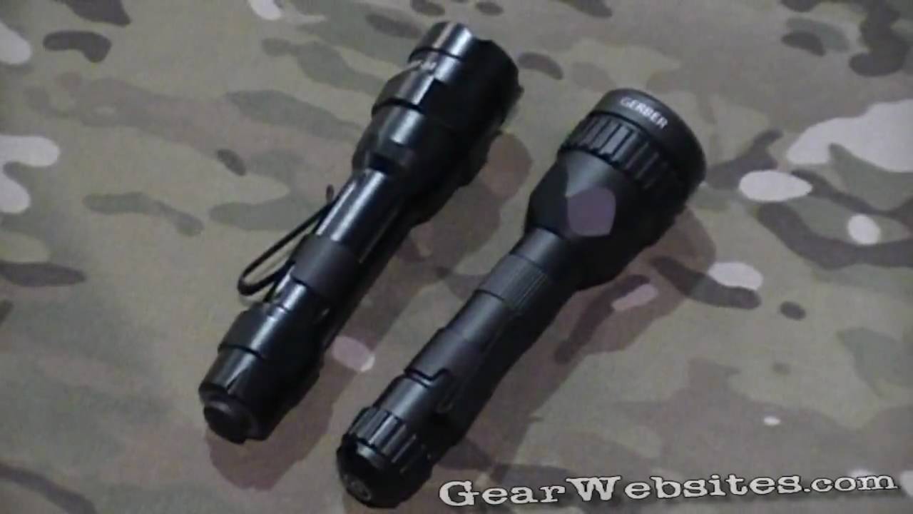 Gerber Recon M-II Tactical Flashlight - YouTube