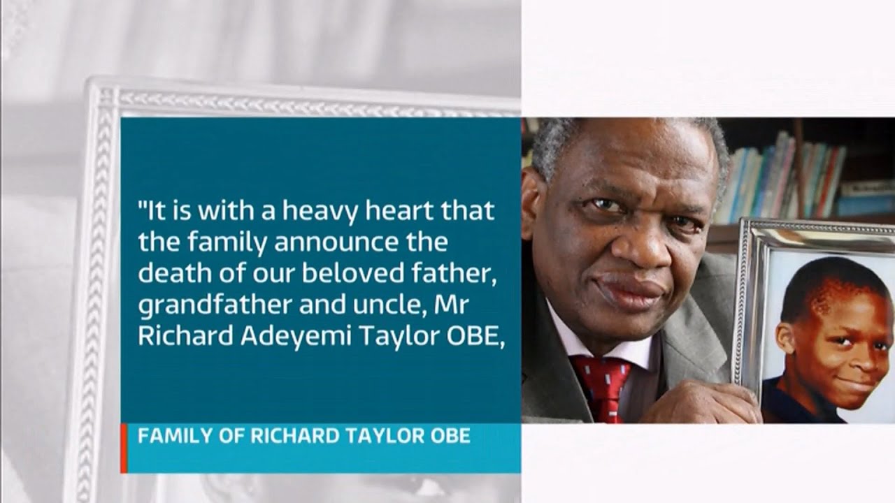 Richard Taylor passes away (UK) - UK News - 23/March/2024 - YouTube