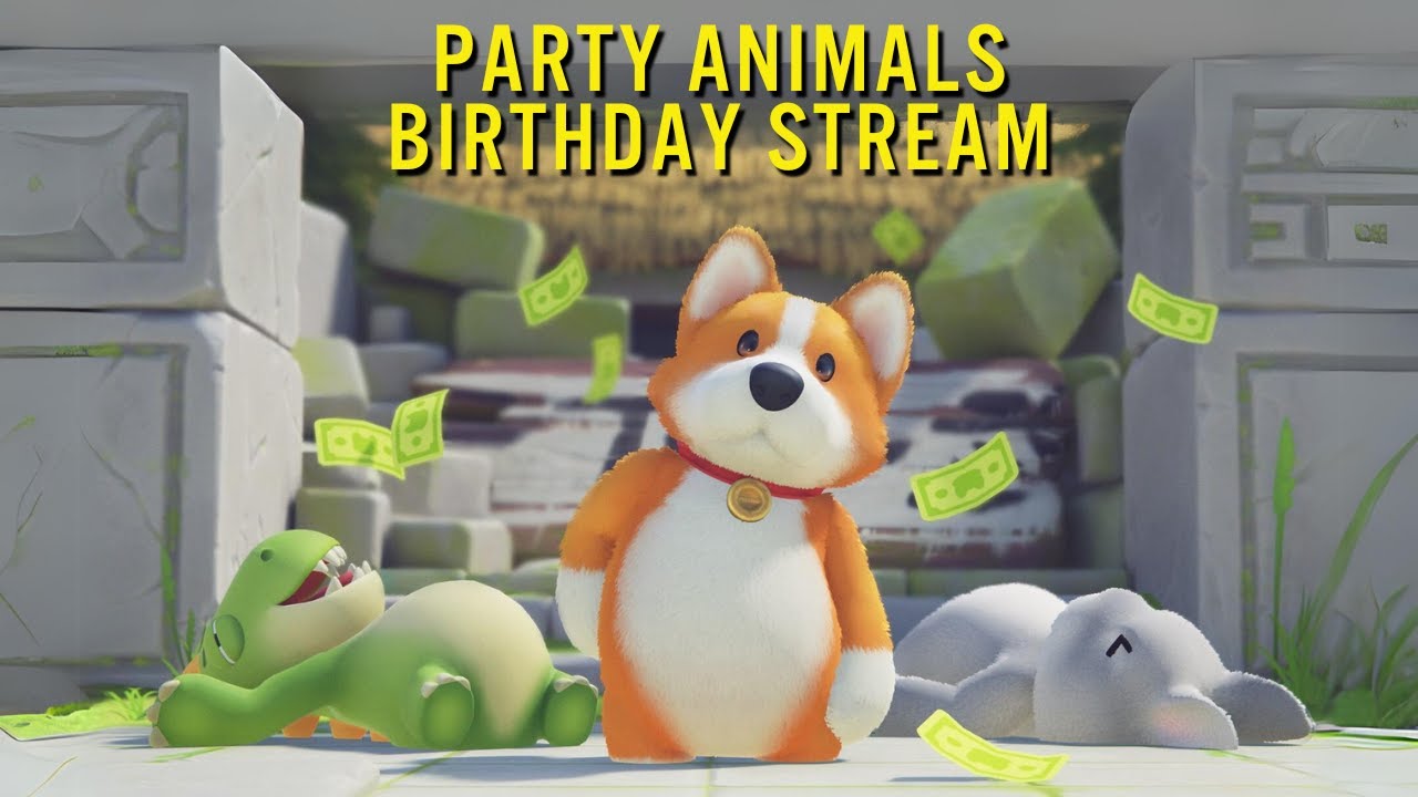 Party Animals Birthday Stream - YouTube