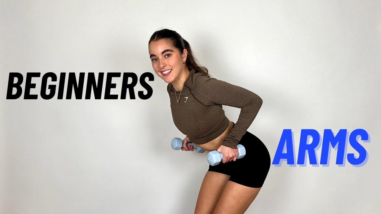 10 MIN BEGINNERS ARM WORKOUT | with light weights - YouTube