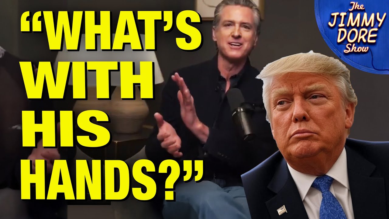 Trump CALLS OUT Newsom’s Weird Hand Gestures! - YouTube