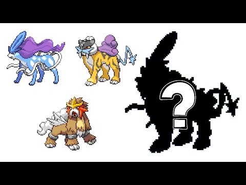 Pokemon Fusion Sprite: Request #45: Entei Suicune Raikou Legendary Dogs ...